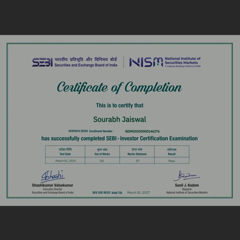 Proud to got this ! ️ | CS Sourabh Jaiswal Proud to got this ! ️ | CS Sourabh Jaiswal