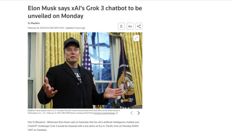 #ai #elonmusk #grok3 #artificialintelligence #technews #innovation ... #ai #elonmusk #grok3 #artificialintelligence #technews #innovation ...