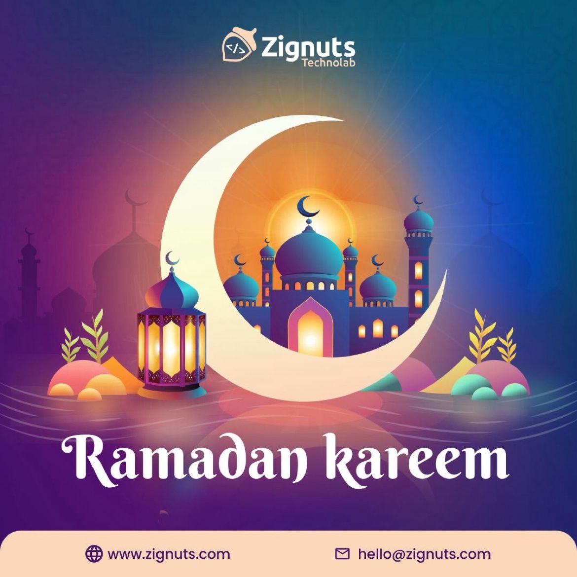 Zignuts Technolab on LinkedIn: Ramadan Mubarak 💙 Zignuts Technolab on LinkedIn: Ramadan Mubarak 💙