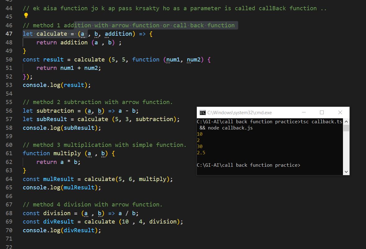 Developed a calculator using TypeScript Callbacks | Noor Ahmed Memon ... Developed a calculator using TypeScript Callbacks | Noor Ahmed Memon ...