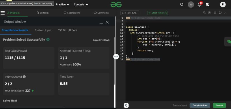 Punit Tak on LinkedIn: #geeksforgeeks #dsachallenge #codingjourney ... Punit Tak on LinkedIn: #geeksforgeeks #dsachallenge #codingjourney ...