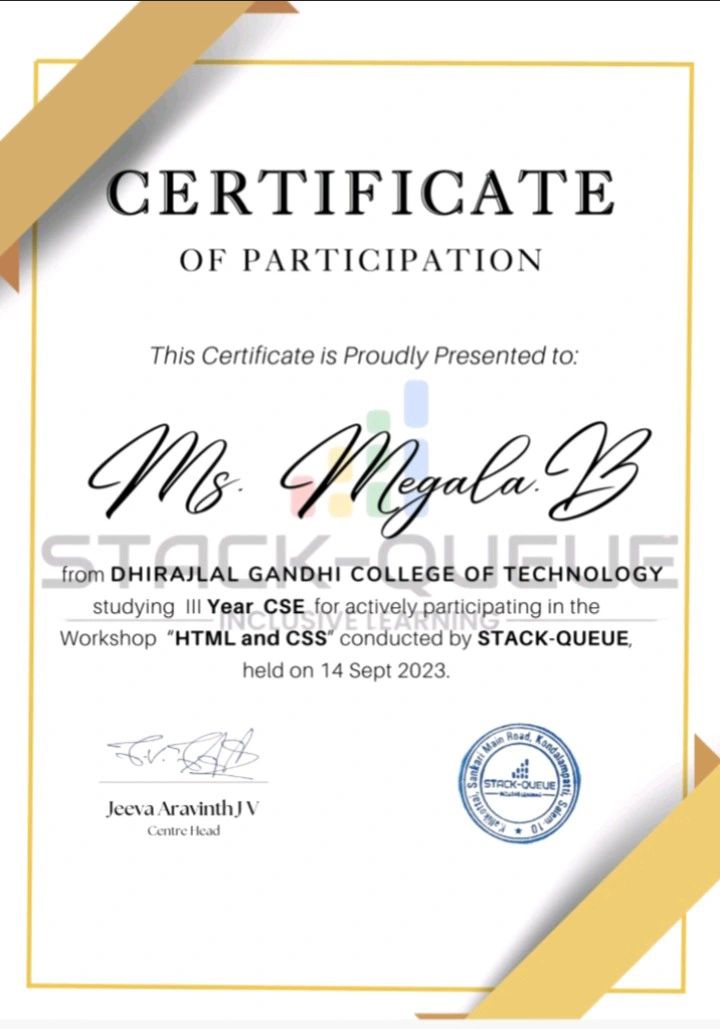 Megala Baskaran on LinkedIn: #workshop #html5 #htmlcss Megala Baskaran on LinkedIn: #workshop #html5 #htmlcss