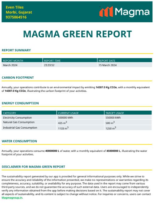 Magma Green: How to track and report green practices | Arunima Barik ... Magma Green: How to track and report green practices | Arunima Barik ...
