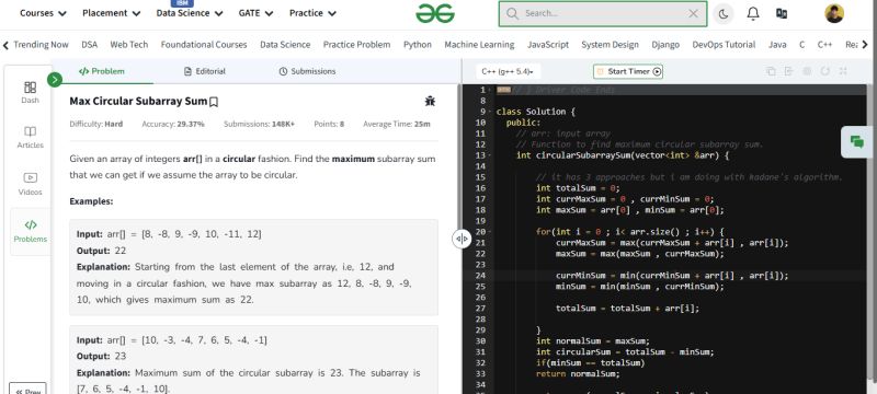 #gfg160 #geekstreak2025 #dsa #array #geeksforgeeks | Nikhil Trivedi #gfg160 #geekstreak2025 #dsa #array #geeksforgeeks | Nikhil Trivedi