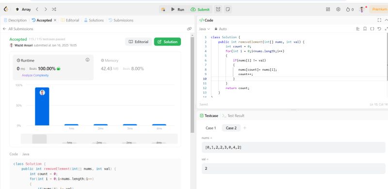 #pwskills #javadsachallenge #wazidansari #leetcode | Wazid Ansari #pwskills #javadsachallenge #wazidansari #leetcode | Wazid Ansari