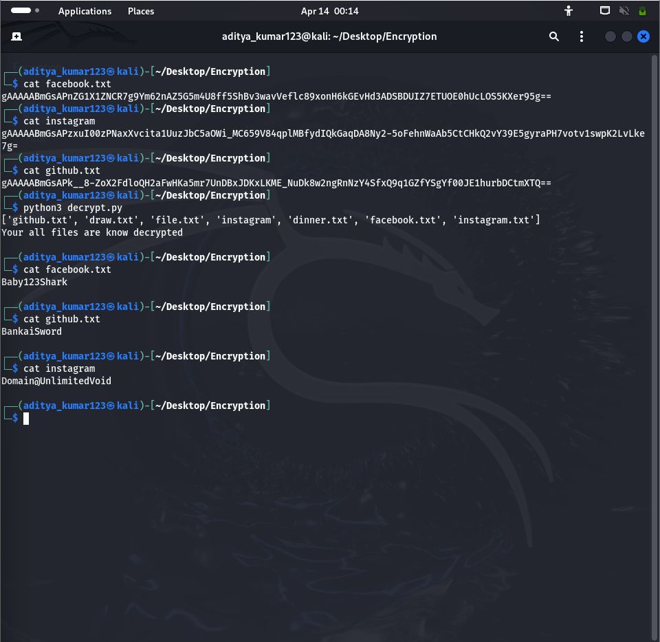 Aditya Kumar Harijan on LinkedIn: Simple decryption program using ... Aditya Kumar Harijan on LinkedIn: Simple decryption program using ...