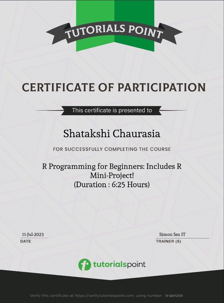 Shatakshi Chaurasia on LinkedIn: #rprogramming #rprogramminglanguage # ... Shatakshi Chaurasia on LinkedIn: #rprogramming #rprogramminglanguage # ...