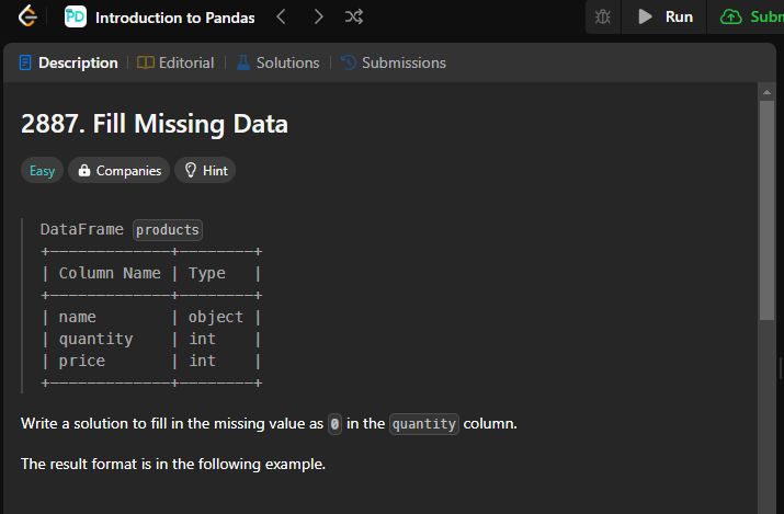 Shahid Hussain on LinkedIn: #pandas #leetcode #dataframe #datascience # ... Shahid Hussain on LinkedIn: #pandas #leetcode #dataframe #datascience # ...