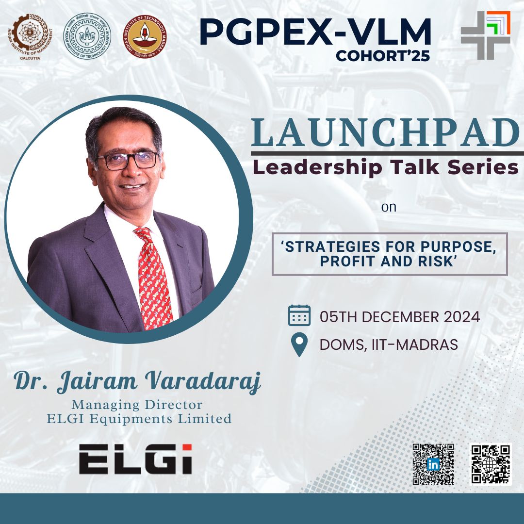 PGPEX VLM- IIM Calcutta, IIT Kanpur & IIT Madras on LinkedIn: #elgi # ... PGPEX VLM- IIM Calcutta, IIT Kanpur & IIT Madras on LinkedIn: #elgi # ...