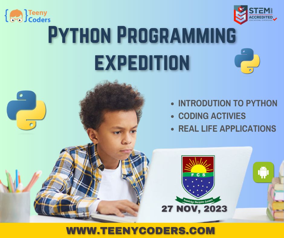 Teeny Coders on LinkedIn: #pythonexpedition #codingadventure # ... Teeny Coders on LinkedIn: #pythonexpedition #codingadventure # ...
