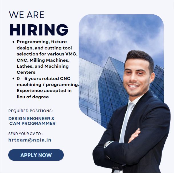 Ratnesh Tiwari on LinkedIn: #hiring #cam #cnc #lathes #vmc Ratnesh Tiwari on LinkedIn: #hiring #cam #cnc #lathes #vmc