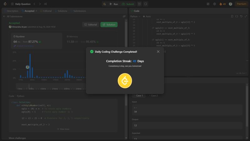 Himanshu Aryan (Anshul Pratap Singh) on LinkedIn: #dailycodingchallenge ... Himanshu Aryan (Anshul Pratap Singh) on LinkedIn: #dailycodingchallenge ...