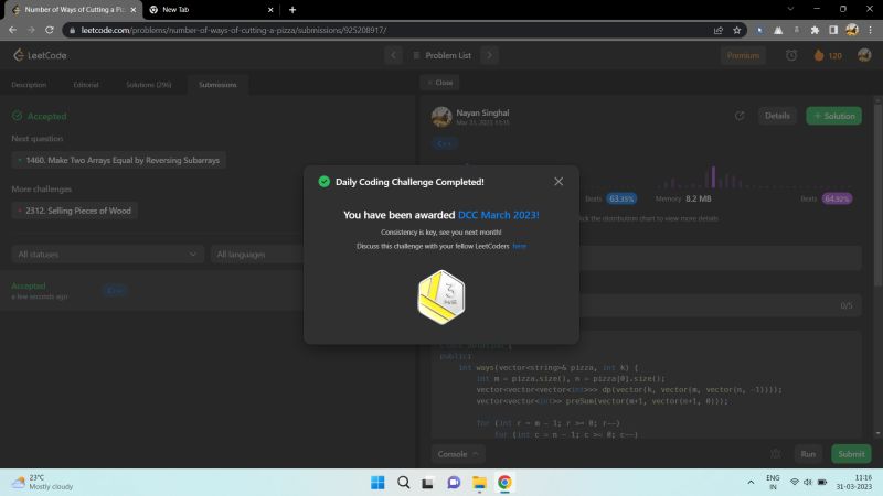 Nayan Singhal on LinkedIn: #leetcode #problemsolvingskills #potd # ... Nayan Singhal on LinkedIn: #leetcode #problemsolvingskills #potd # ...