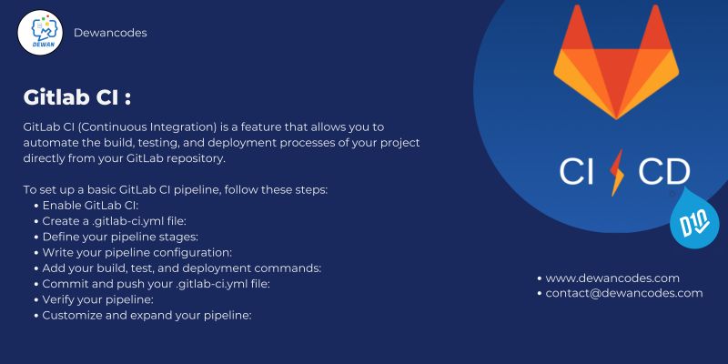 How to create a GitLab CI pipeline for Drupal | Dewan Codes posted on ... How to create a GitLab CI pipeline for Drupal | Dewan Codes posted on ...