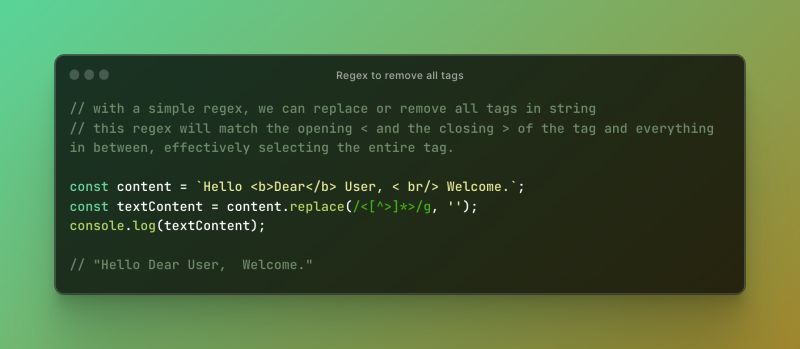 Ethan Aghaei on LinkedIn: #regex #js #ts #javascript #typescript #sse # ... Ethan Aghaei on LinkedIn: #regex #js #ts #javascript #typescript #sse # ...