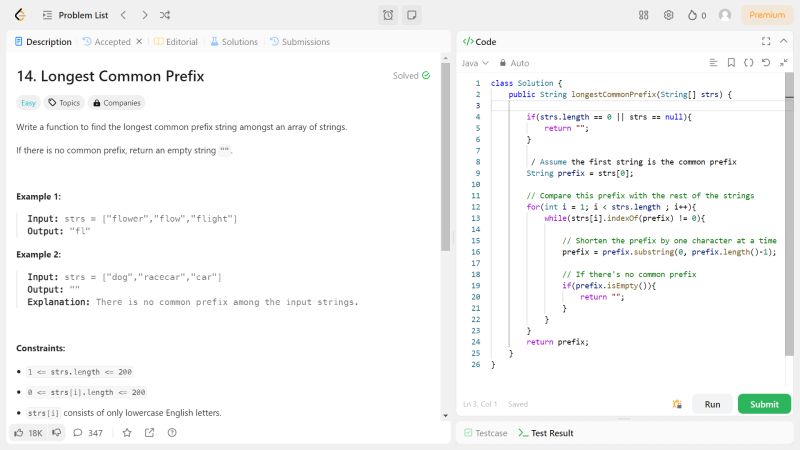 Namrata Mulatkar on LinkedIn: #leetcode #21dayleetcodechallenge # ... Namrata Mulatkar on LinkedIn: #leetcode #21dayleetcodechallenge # ...