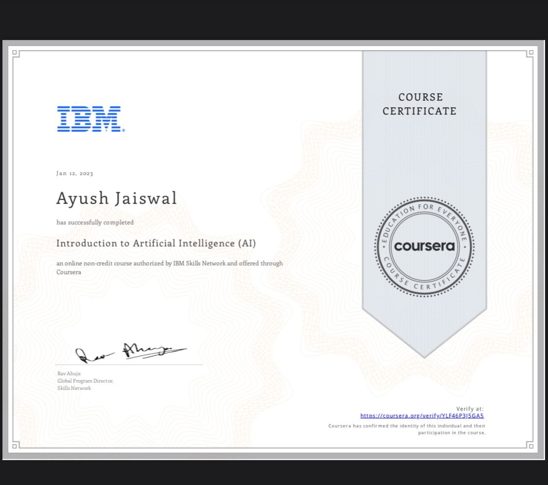 Ayush Jaiswal posted on LinkedIn Ayush Jaiswal posted on LinkedIn