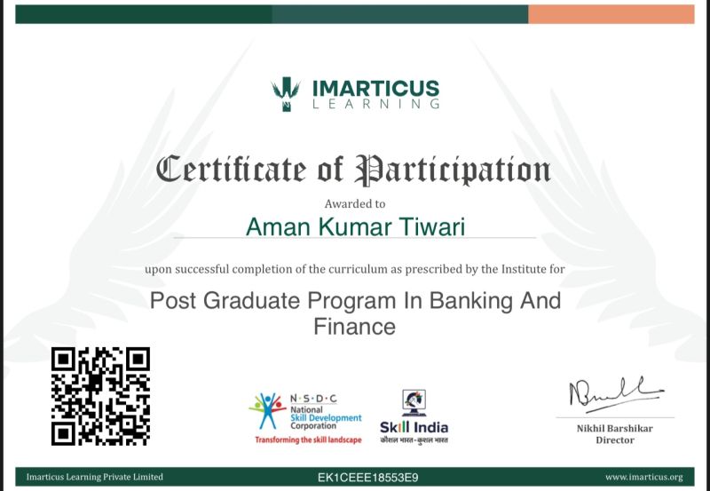 Aman Kumar Tiwari on LinkedIn: Continuous Learning is Key. Aman Kumar Tiwari on LinkedIn: Continuous Learning is Key.