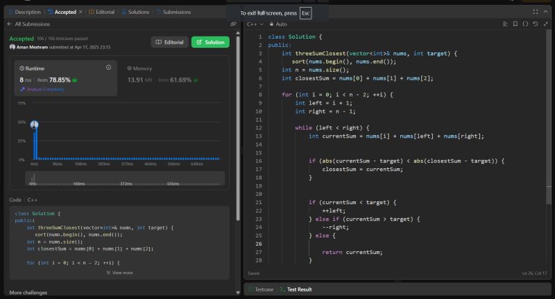#cplusplus #cpp #100dayscodingchallenge #problemsolving… | Aman Meshram #cplusplus #cpp #100dayscodingchallenge #problemsolving… | Aman Meshram