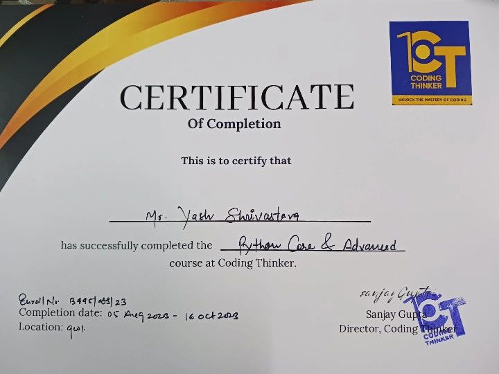 Yash Shrivastav on LinkedIn: news to share Yash Shrivastav on LinkedIn: news to share