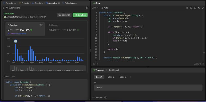 Avinash Suthar on LinkedIn: 🎯 LeetCode Daily Challenge - Day 10 Dec ... Avinash Suthar on LinkedIn: 🎯 LeetCode Daily Challenge - Day 10 Dec ...