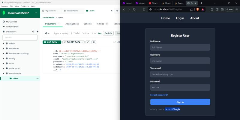 Pushkar Raghuwanshi on LinkedIn: #100daysofcode #nodejs #mongodb # ... Pushkar Raghuwanshi on LinkedIn: #100daysofcode #nodejs #mongodb # ...