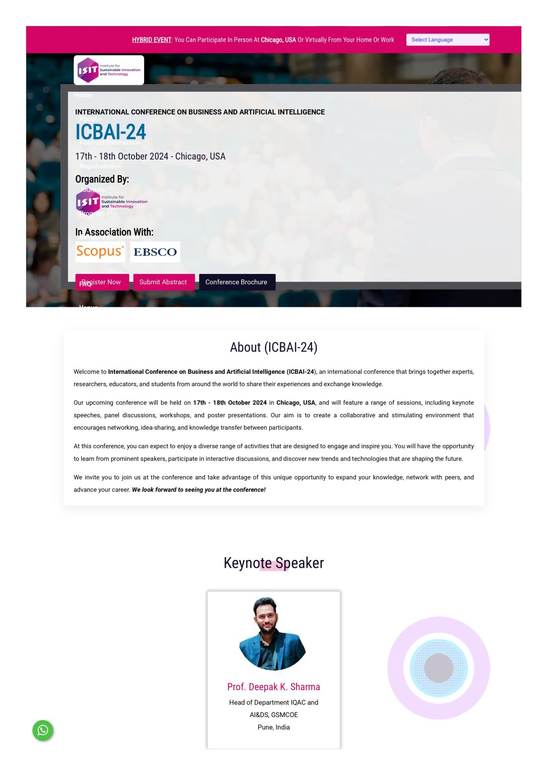 Prof. Deepak K. Sharma on LinkedIn: Honored to serve as the Keynote ... Prof. Deepak K. Sharma on LinkedIn: Honored to serve as the Keynote ...