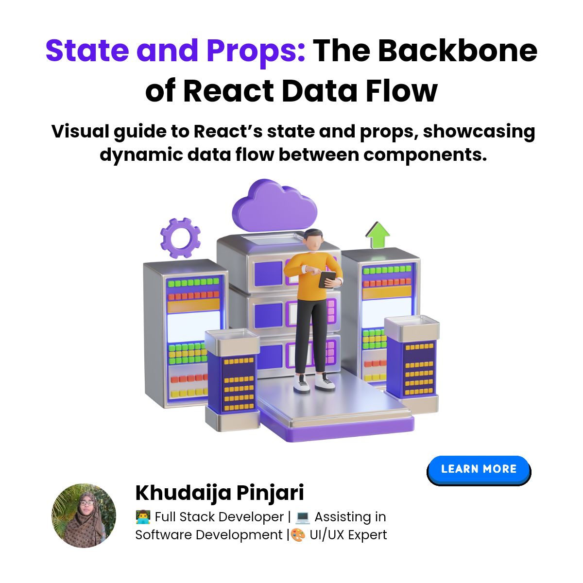 Khudaija Pinjari on LinkedIn: #mernstack #state #props #reactjs #frontend Khudaija Pinjari on LinkedIn: #mernstack #state #props #reactjs #frontend