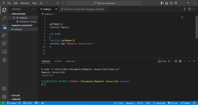 Chalsi Jain on LinkedIn: #javascript #programming #hoisting # ... Chalsi Jain on LinkedIn: #javascript #programming #hoisting # ...