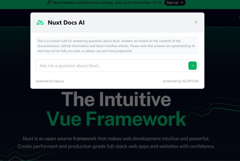 Brahim Bousssadjra on LinkedIn: #vuejs #nuxt #typescript #ai #kapai Brahim Bousssadjra on LinkedIn: #vuejs #nuxt #typescript #ai #kapai