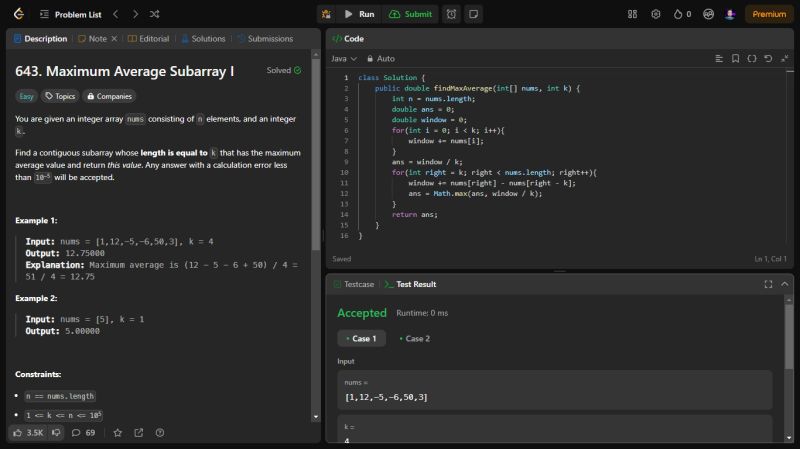 Day 13 of DSA Challenge: Maximum Subarray | Zeyaur Rahman posted on the ... Day 13 of DSA Challenge: Maximum Subarray | Zeyaur Rahman posted on the ...