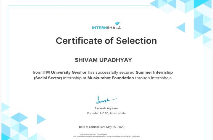 Shivam Upadhyay on LinkedIn: #thankyou Shivam Upadhyay on LinkedIn: #thankyou