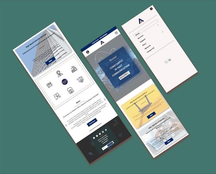 Redesign in mobile Responsive It has 1 CTA The services section is ... Redesign in mobile Responsive It has 1 CTA The services section is ...