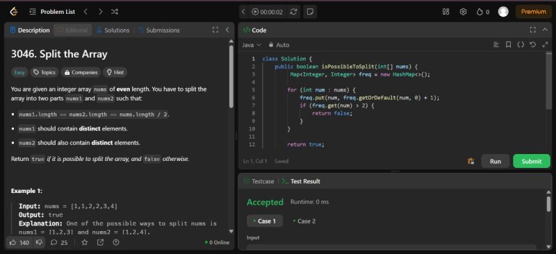 #dsa #arrays #hashmap #frequencycount #problemsolving #leetcode… | Suba ... #dsa #arrays #hashmap #frequencycount #problemsolving #leetcode… | Suba ...
