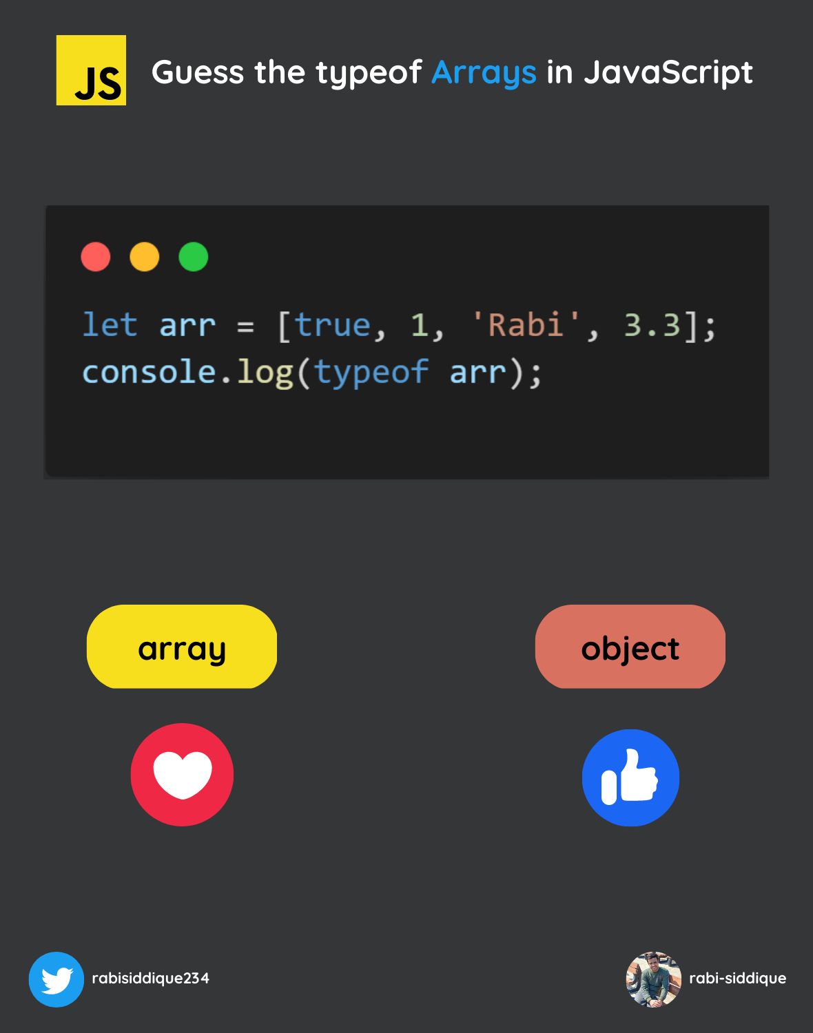 Rabi Siddique on LinkedIn: #javascript #javascript #programming #coding ... Rabi Siddique on LinkedIn: #javascript #javascript #programming #coding ...