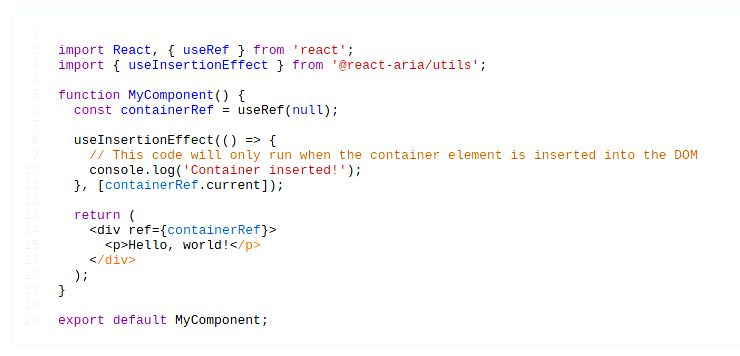 Abhishek Patel on LinkedIn: #reactjs #useinsertioneffect #performance # ... Abhishek Patel on LinkedIn: #reactjs #useinsertioneffect #performance # ...