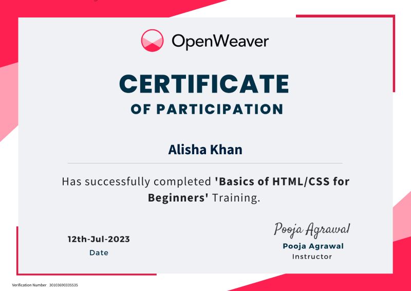 Alisha Arshad on LinkedIn: #openweaver #html #css #javascript #html5 # ... Alisha Arshad on LinkedIn: #openweaver #html #css #javascript #html5 # ...