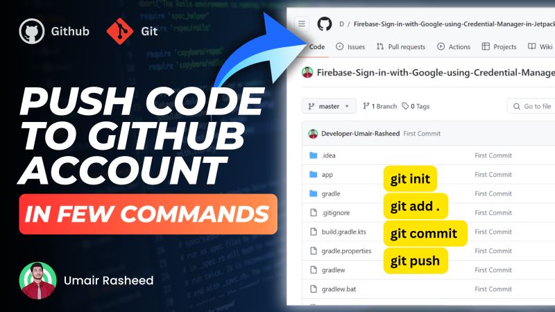 Umair Rasheed on LinkedIn: #github #git #android #pushcodetogithub # ... Umair Rasheed on LinkedIn: #github #git #android #pushcodetogithub # ...
