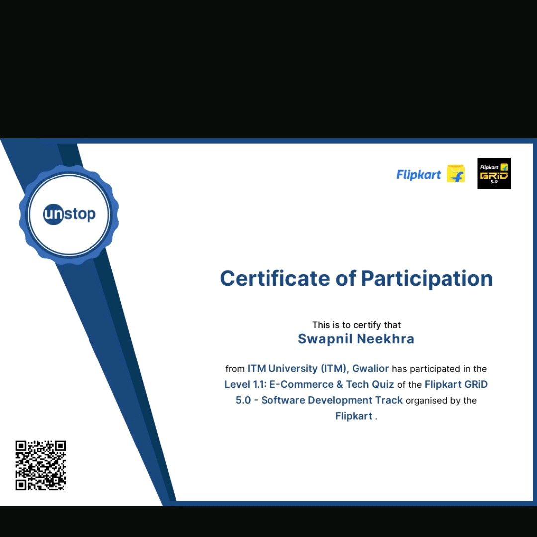 Swapnil Neekhra on LinkedIn: successfully completed my E-commerce and ... Swapnil Neekhra on LinkedIn: successfully completed my E-commerce and ...