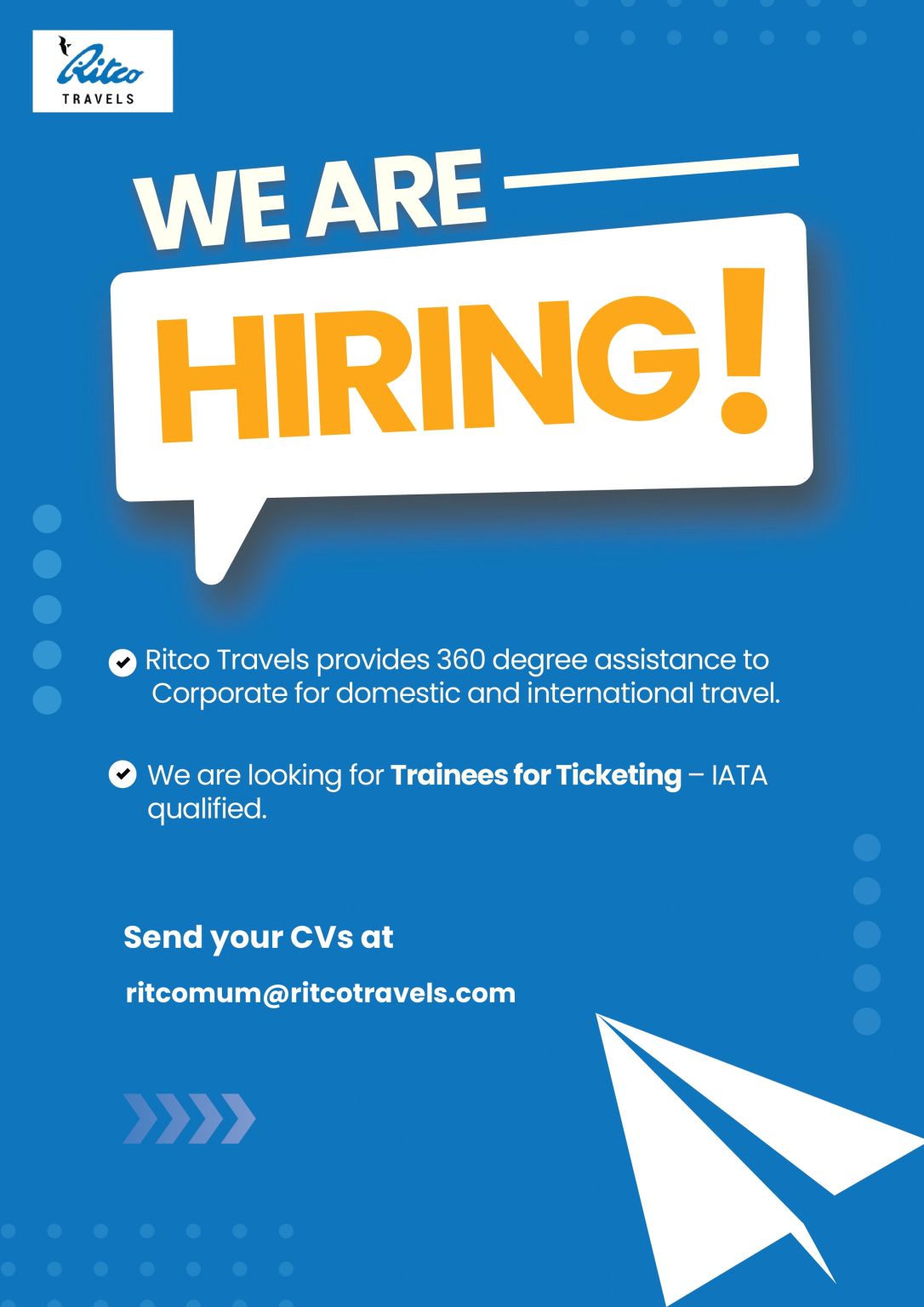 Vijay Kumar Saini on LinkedIn: #hiring #iatatraining #travel Vijay Kumar Saini on LinkedIn: #hiring #iatatraining #travel