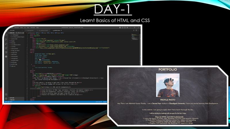 Abhishek Kumar Pandey on LinkedIn: #50daysofwebdev Abhishek Kumar Pandey on LinkedIn: #50daysofwebdev