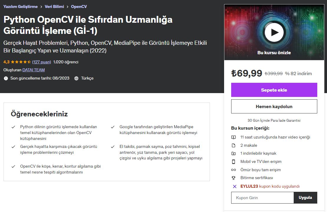 Salim Furtun LinkedIn‘de: Python OpenCV ile Sıfırdan Uzmanlığa Görüntü ... Salim Furtun LinkedIn‘de: Python OpenCV ile Sıfırdan Uzmanlığa Görüntü ...