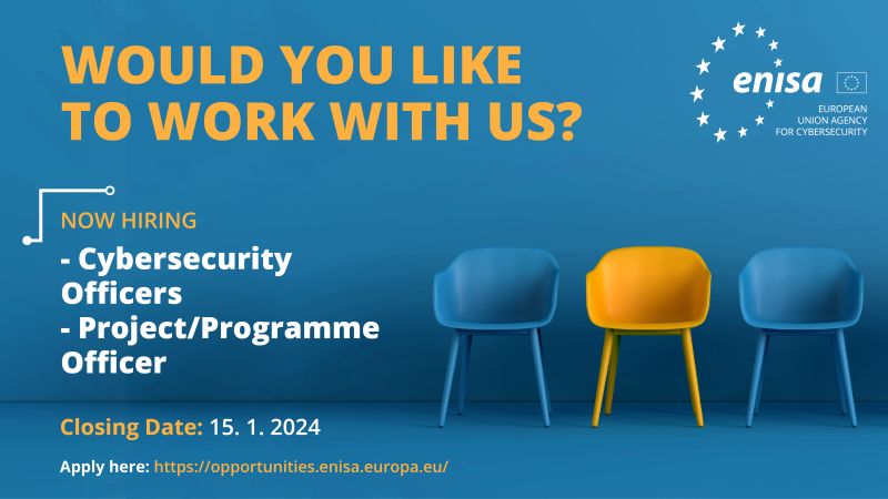 European Union Agency for Cybersecurity (ENISA) on LinkedIn: #enisa #nis2 European Union Agency for Cybersecurity (ENISA) on LinkedIn: #enisa #nis2