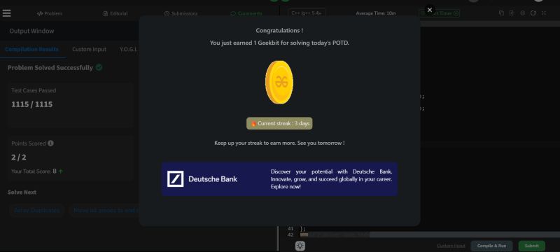Pranav Soan on LinkedIn: #geekstreak2024 #geekstreak2024 #deutschebank Pranav Soan on LinkedIn: #geekstreak2024 #geekstreak2024 #deutschebank