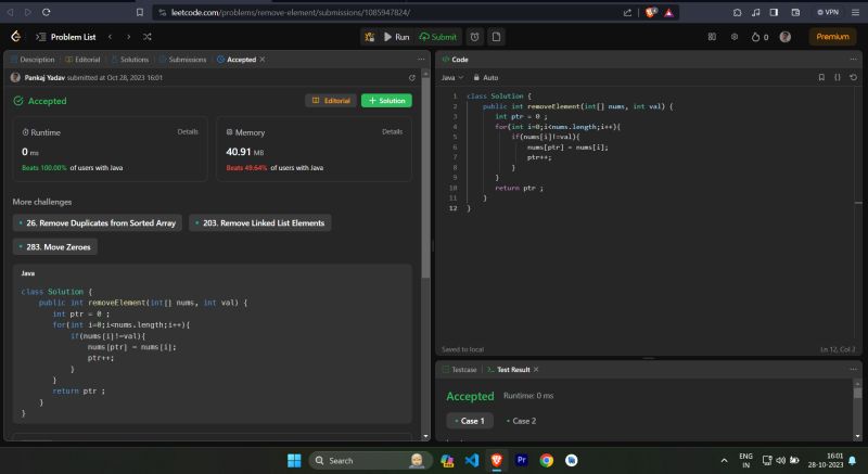 Pankaj Yadav on LinkedIn: #day11 #100daysleetcodechallenge #day11 # ... Pankaj Yadav on LinkedIn: #day11 #100daysleetcodechallenge #day11 # ...