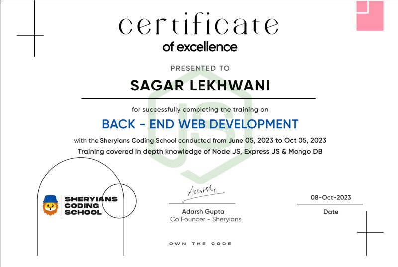 Sagar Lekhwani on LinkedIn: #webdevelopment #codingskills # ... Sagar Lekhwani on LinkedIn: #webdevelopment #codingskills # ...
