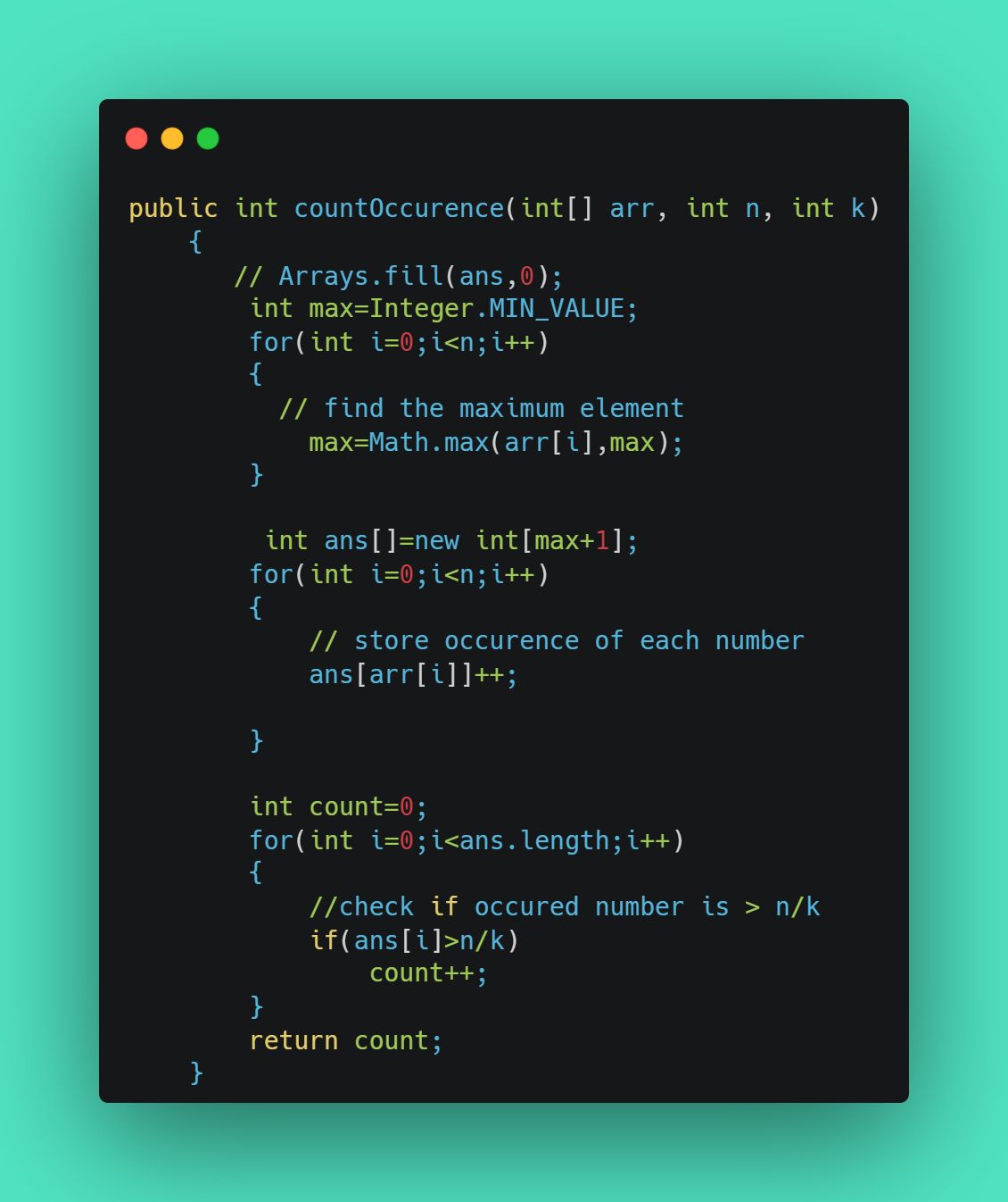 How to find n/k elements in GFG POTD array | Saif Khan posted on the ... How to find n/k elements in GFG POTD array | Saif Khan posted on the ...