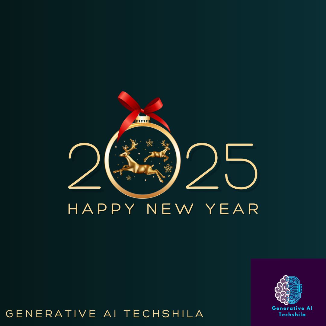 Generative AI Techshila on LinkedIn: #happynewyear #techshila #generativeai Generative AI Techshila on LinkedIn: #happynewyear #techshila #generativeai