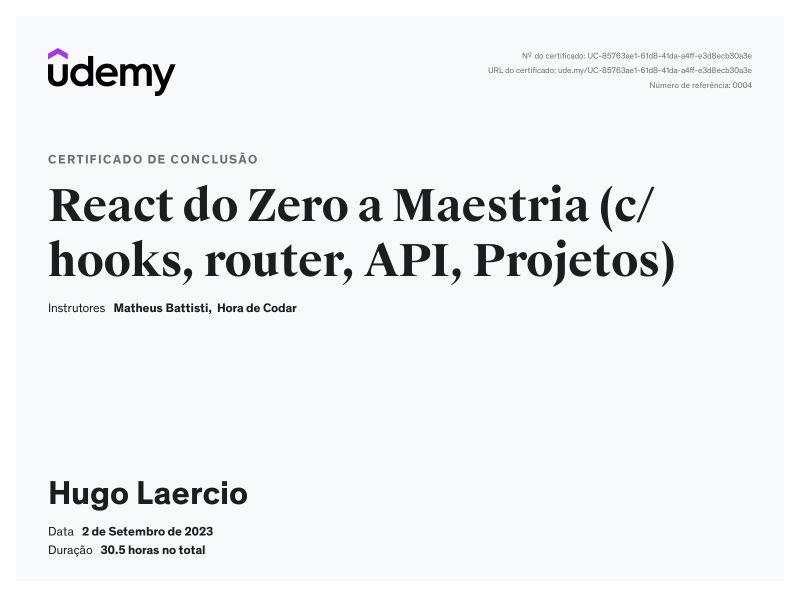 Hugo Laercio Alves Silva on LinkedIn: #reactjs #nextjs #hooks #typescript Hugo Laercio Alves Silva on LinkedIn: #reactjs #nextjs #hooks #typescript