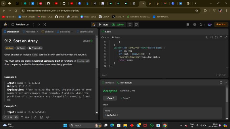 Piyush Raj on LinkedIn: #leetcode #codingchallenge #86daysofcode # ... Piyush Raj on LinkedIn: #leetcode #codingchallenge #86daysofcode # ...